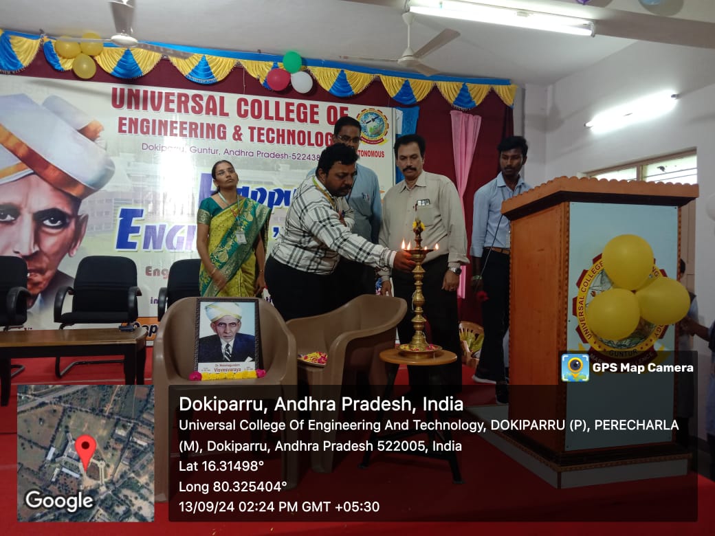 Photo Gallery of Engineer's Day celebrations of CSE Department ...