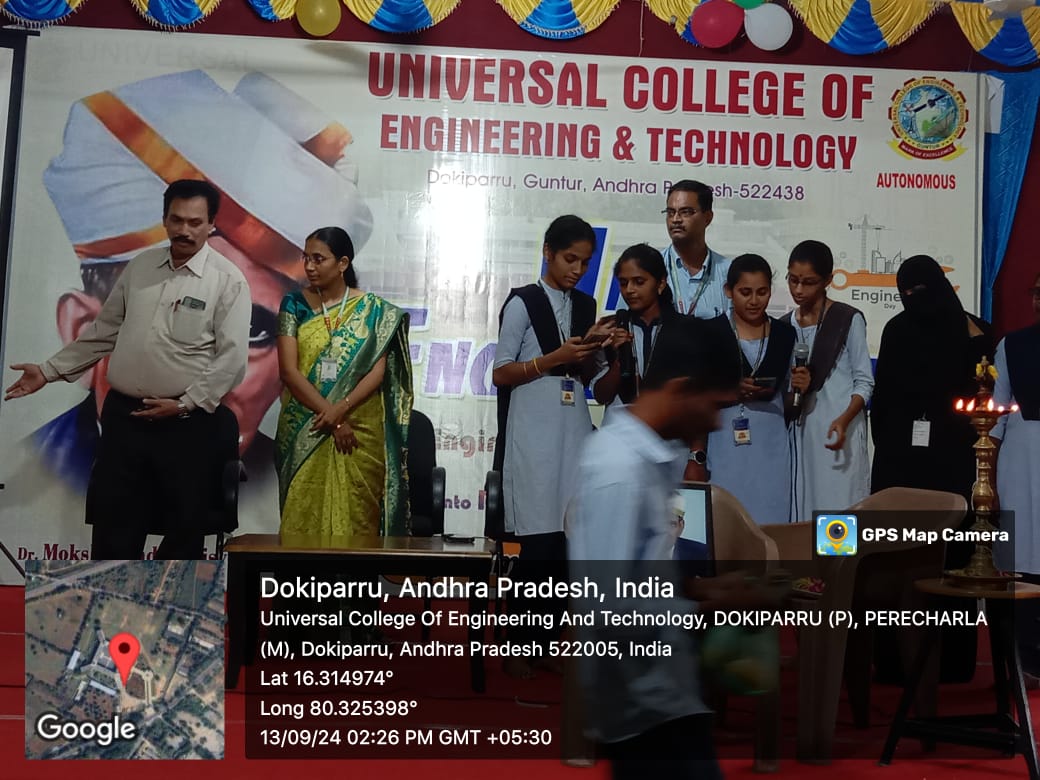 Photo Gallery of Engineer's Day celebrations of CSE Department ...