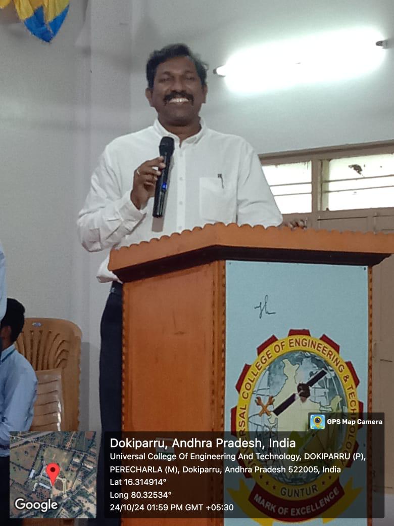 Photo Gallery of Cloud Computing Seminar held on 24/10/24 - Universal ...