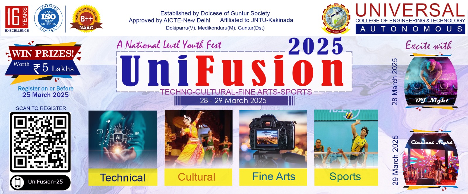 UniFusion-2025 - Universal College of Engineering & Technology (UCET)